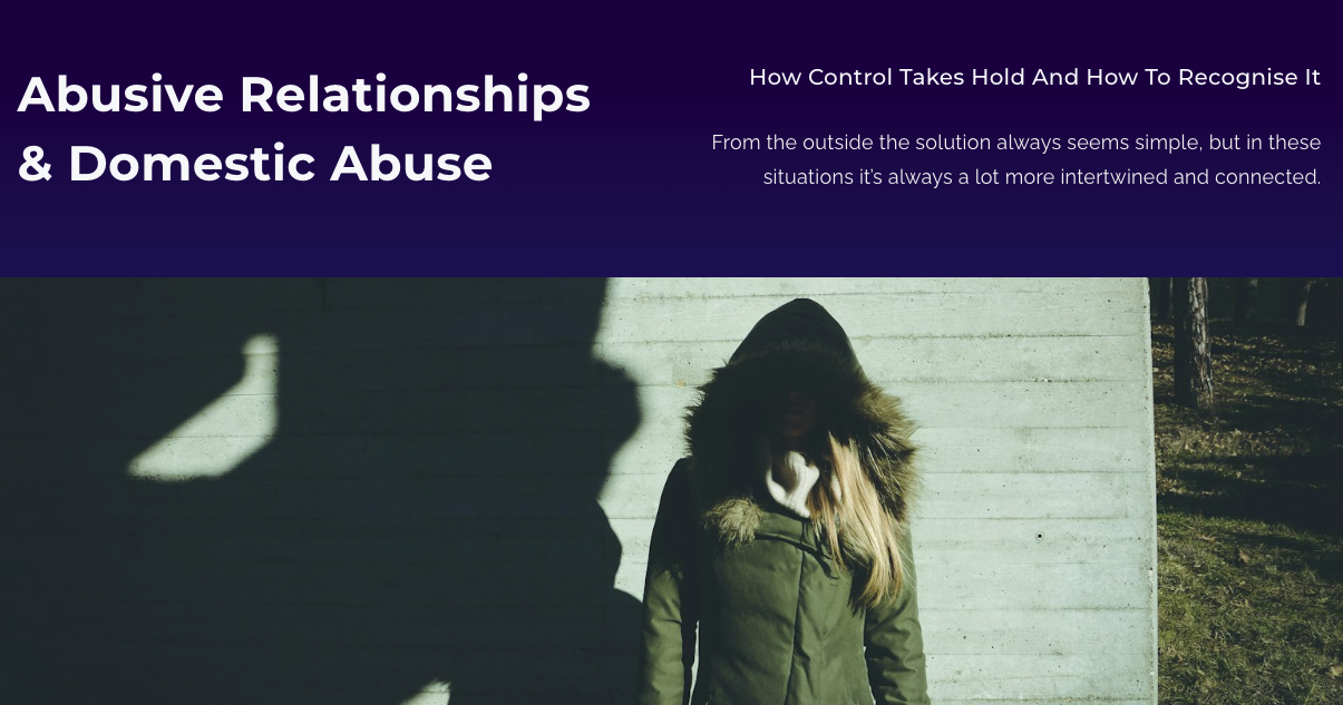 Abusive Relationships & Domestic Abuse
